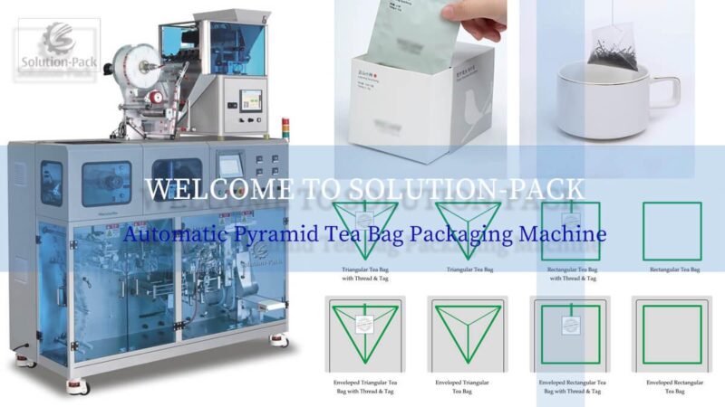 Automatic Excellent Pyramid Teabag Packing Machine Solution