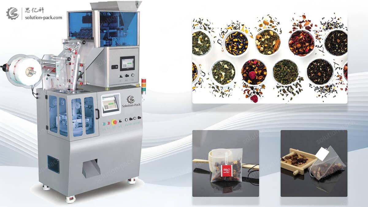 Automatic Pyramid Teabag Packing Machine Solution | Solution-Pack