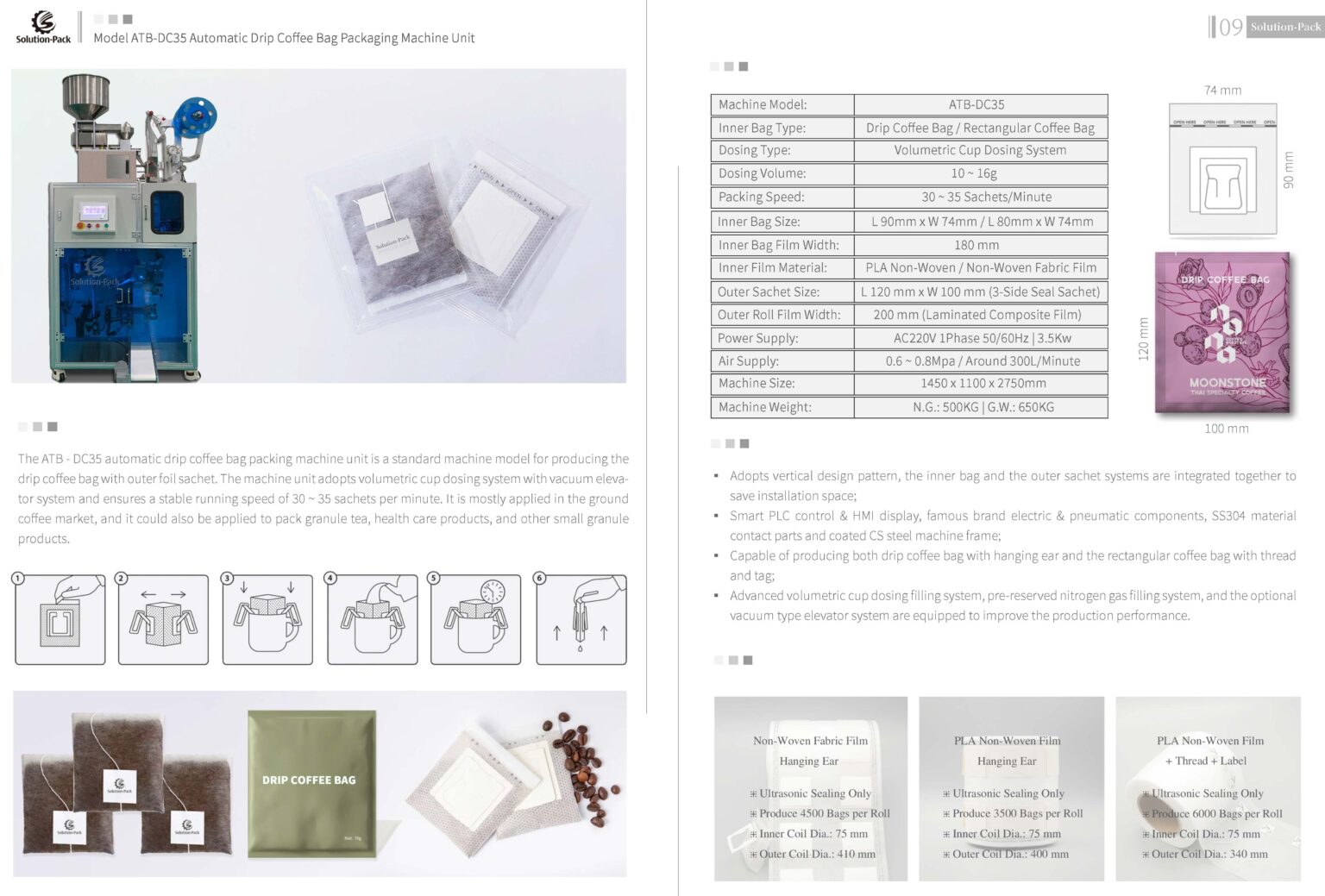 Machine Product Catalog Download Center | Solution-Pack